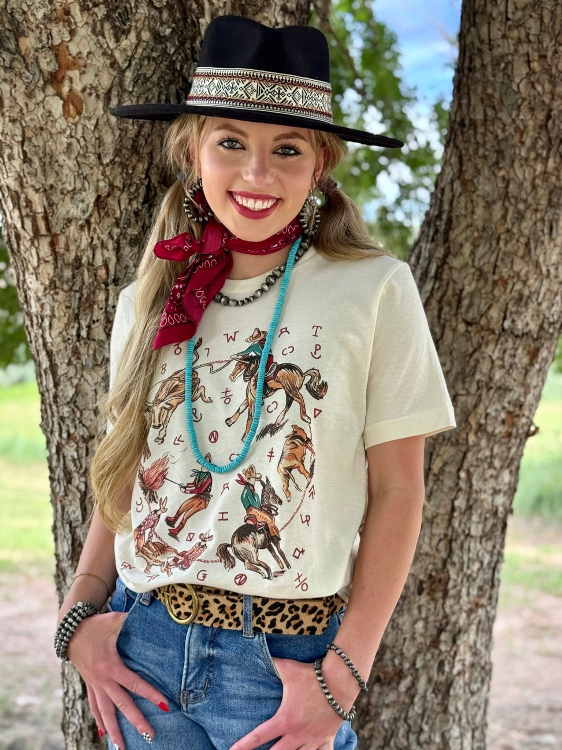 Cowboy Round Up Tee – Horse Creek Boutique