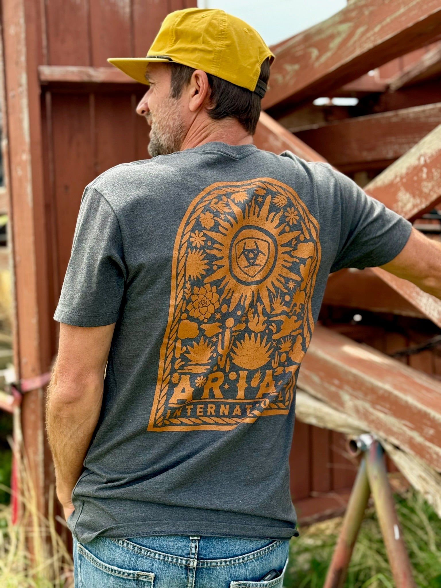 Ariat Sol Arch Graphic Tee – Horse Creek Boutique