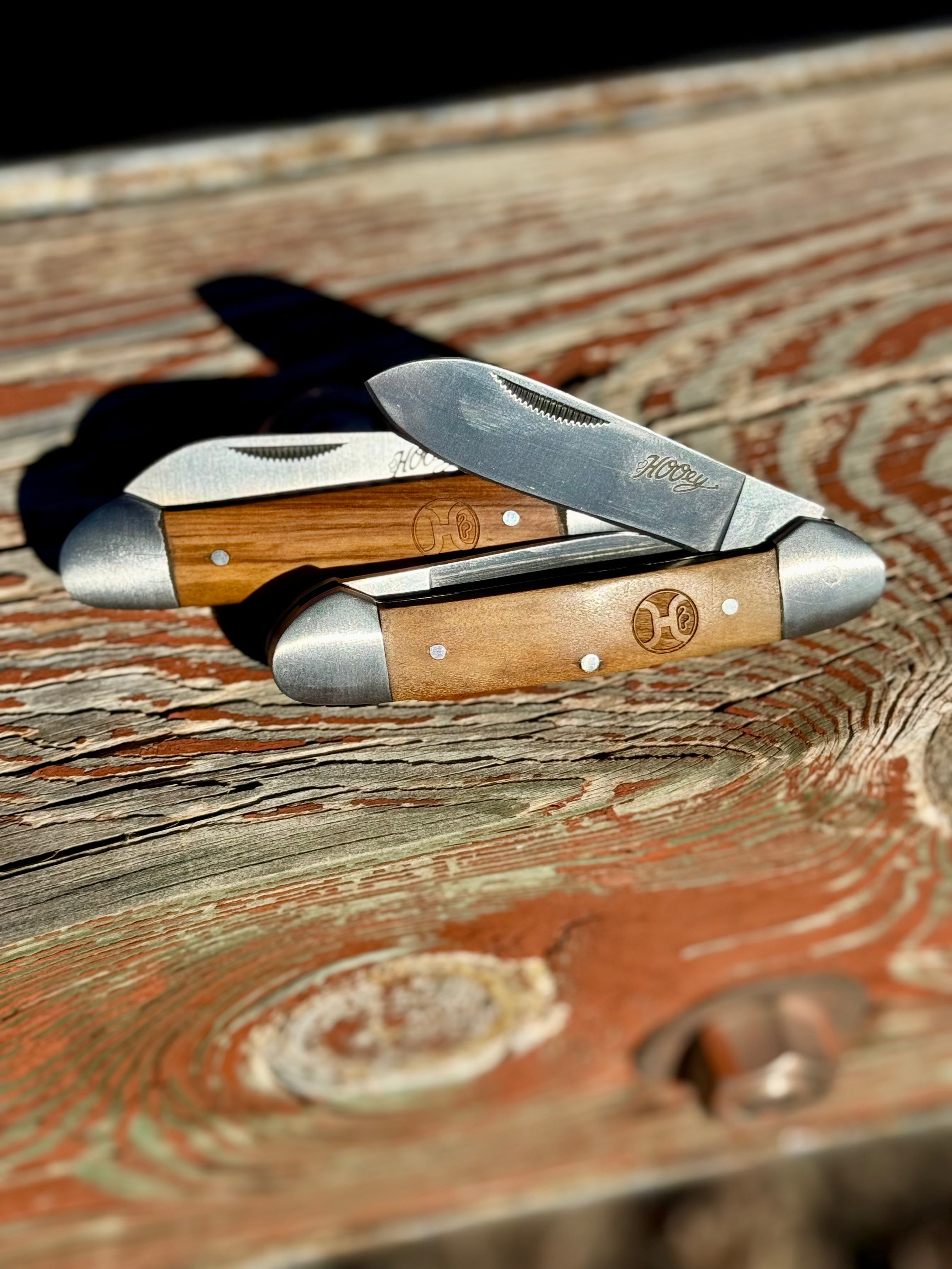 Natural Wood Canoe Knife by Hooey – Horse Creek Boutique