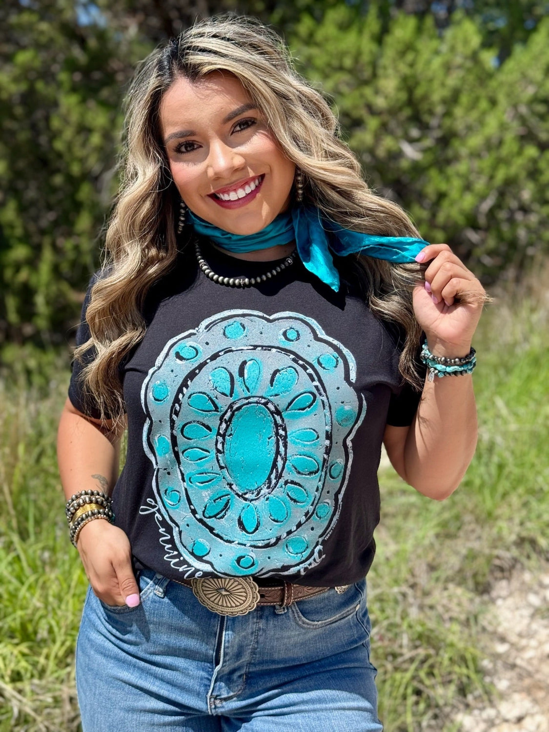 Callie's Genuine Concho Graphic Tee by Texas True Threads – Horse Creek ...