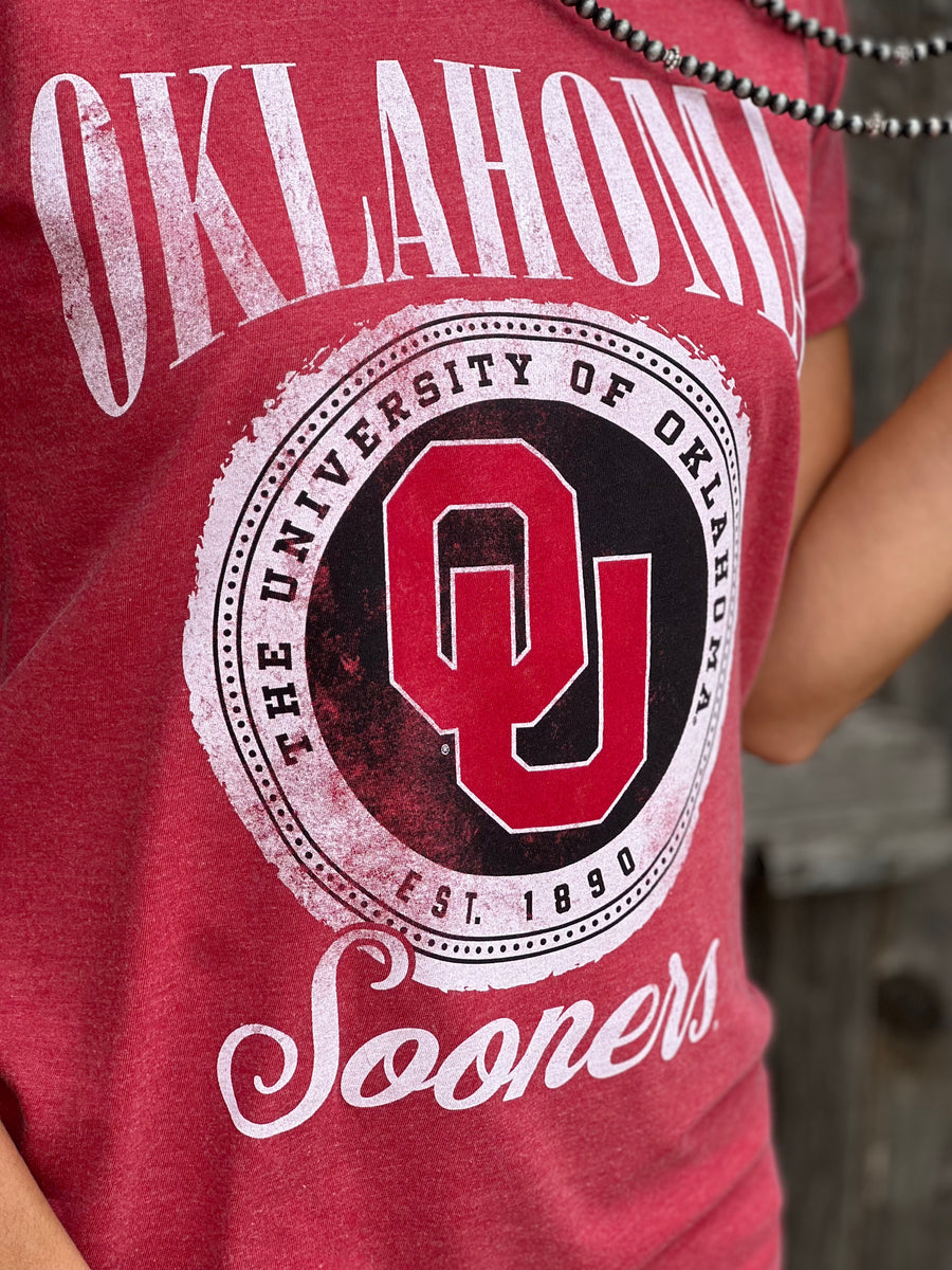Oklahoma Sooners Maroon Graphic Tee – Horse Creek Boutique