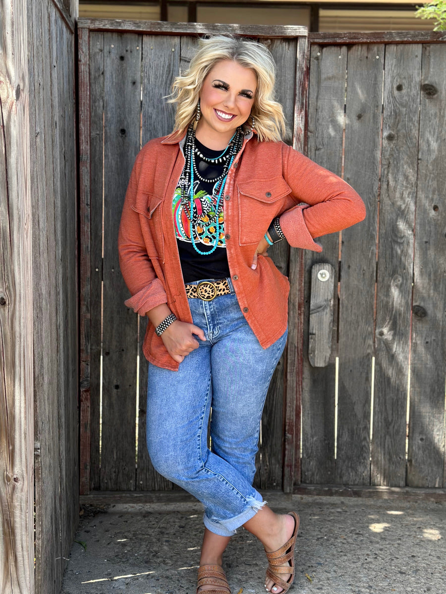 Shell Shacket by Texas True Threads – Horse Creek Boutique