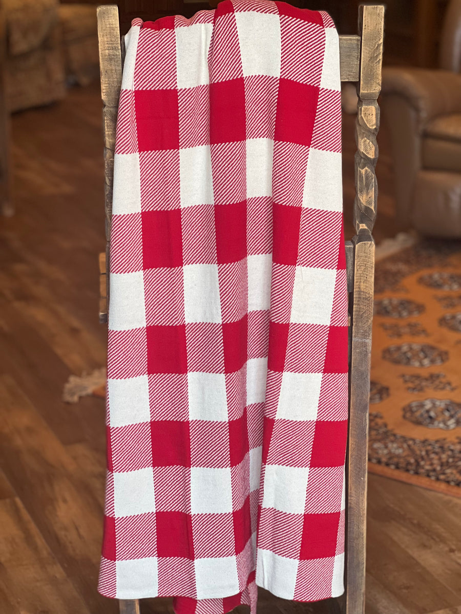 Cotton Throw Blanket by Myra – Horse Creek Boutique