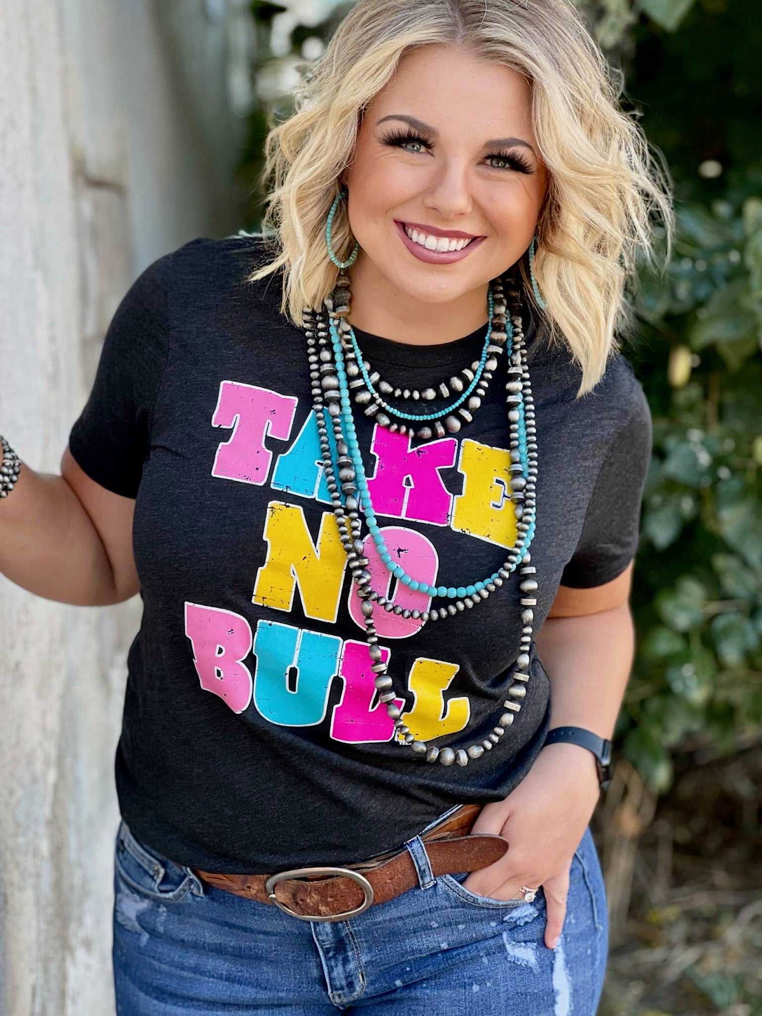 Take No Bull Tee by Texas True Threads – Horse Creek Boutique