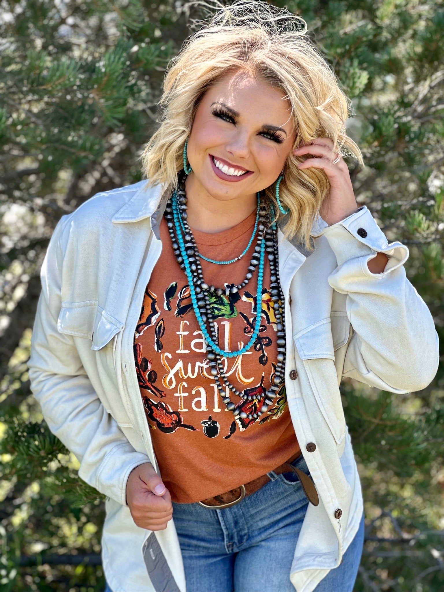 Shell Shacket by Texas True Threads – Horse Creek Boutique